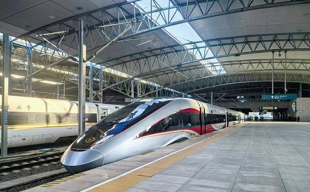 沈大高鐵技術提升型智慧動車組正式開啟東北首秀_中國網