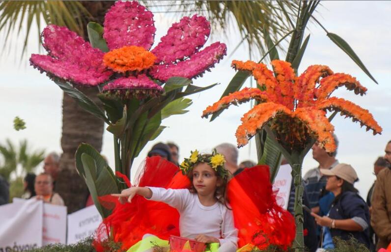 Desfile del festival de las flores en Larnaca, Chipre_Spanish.china.org ...