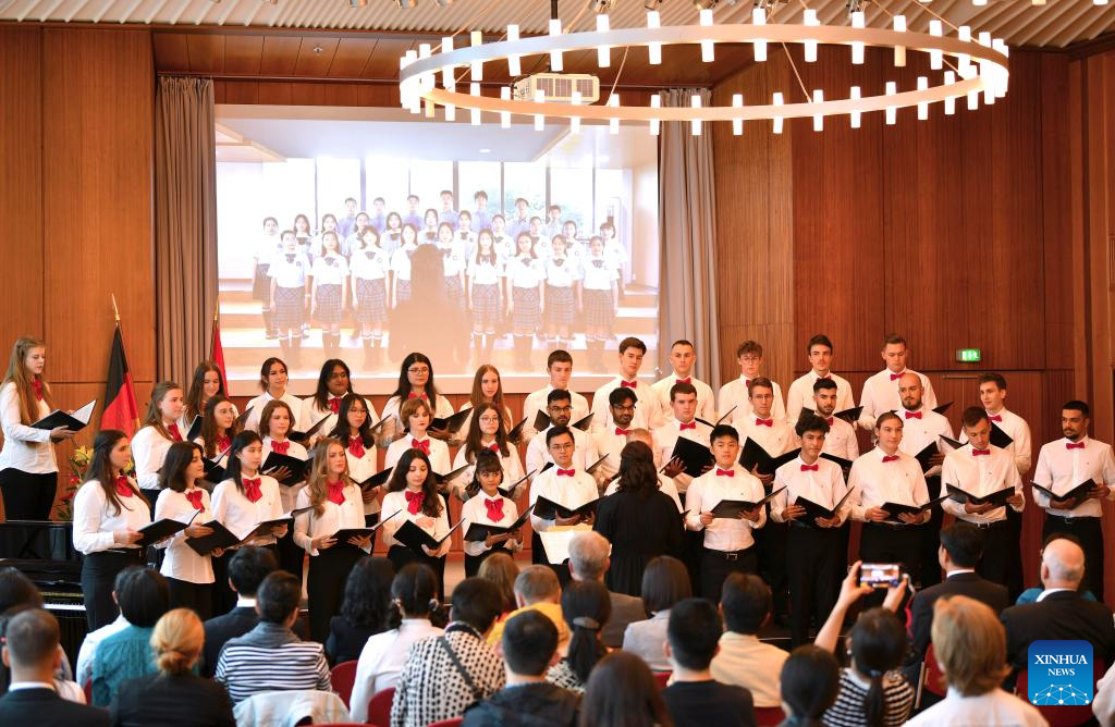 Youth cloud concert held to celebrate 50th anniversary of China-Germany diplomatic relations ...
