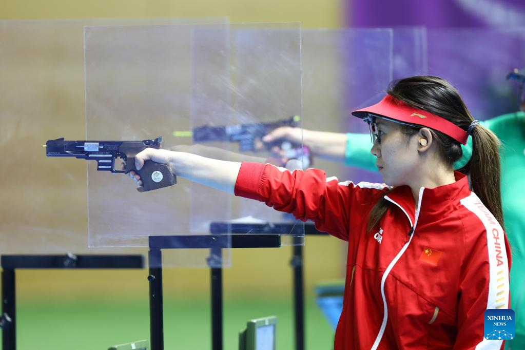 China s Rifle Pistol Shooters Dominate 2022 World Championships