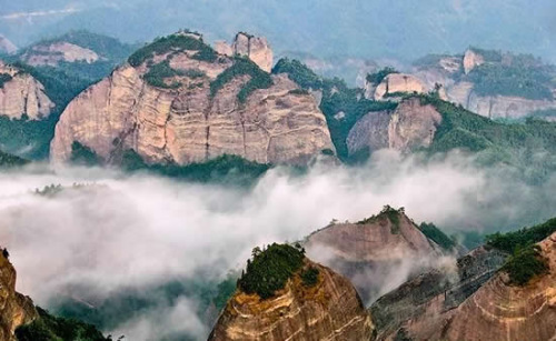 Le relief de Danxia de Chine inscrit au patrimoine mondial