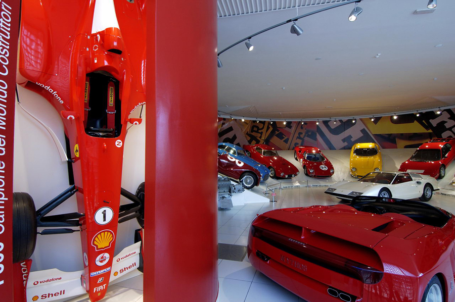 Visite du musée Ferrari