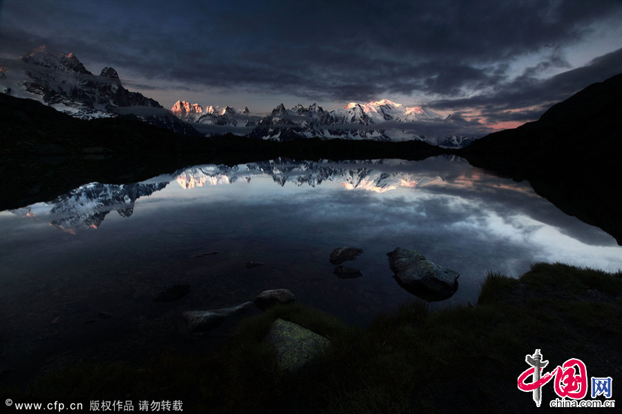 Paysages magnifiques des Alpes françaises