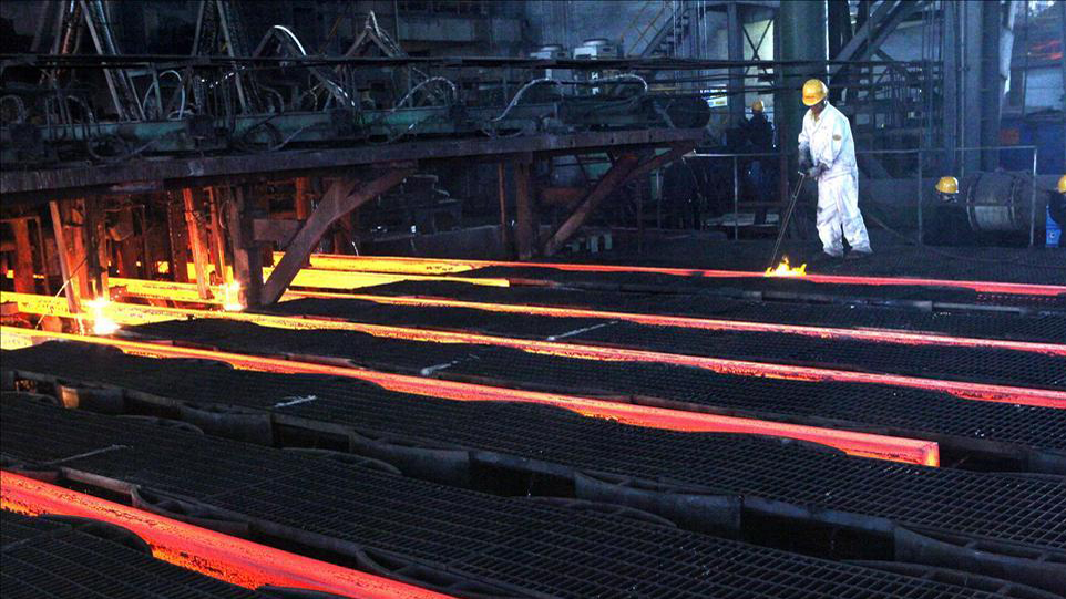 Chine : production record d'acier brut au premier semestre