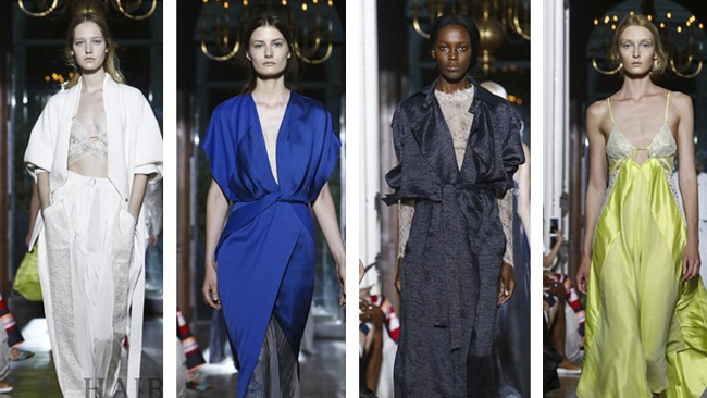 Yiqing Yin dévoile sa collection à la Fashion Week haute couture de Paris