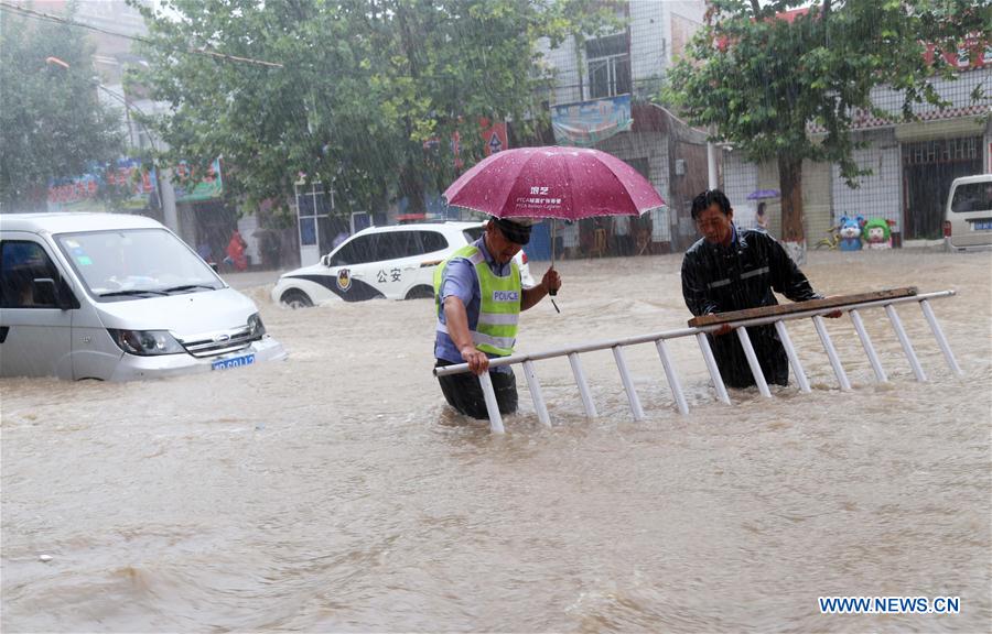 Une grande partie de la Chine touchée par de fortes pluies et des ...