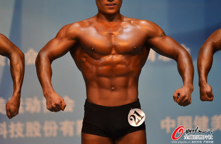 China - german.china.org.cn - Bodybuilding-Wettbewerb in China