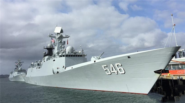 Chinesische Flotte besucht San Diego_China.org.cn
