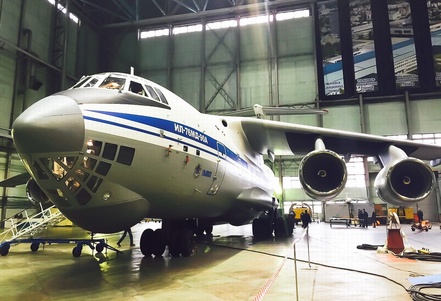 ロシア軍に1機目のIl-476軍用輸送機が交付_中国網_日本語