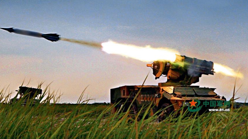 中国陸軍HQ-7Bミサイル 海岸で潜伏・攻撃_中国網_日本語