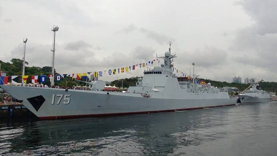 中国の052E型駆逐艦のCG画像を公開_中国網_日本語