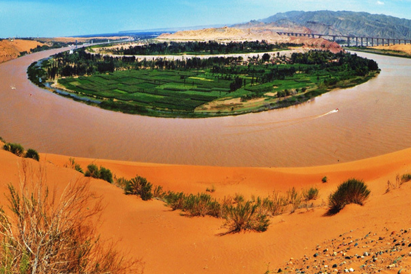 El increíble paisaje del Río Amarillo en Shapotou_Spanish.china.org.cn ...
