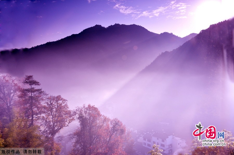 Paisaje poético de la aldea Changxi de Wuyuan_Spanish.china.org.cn