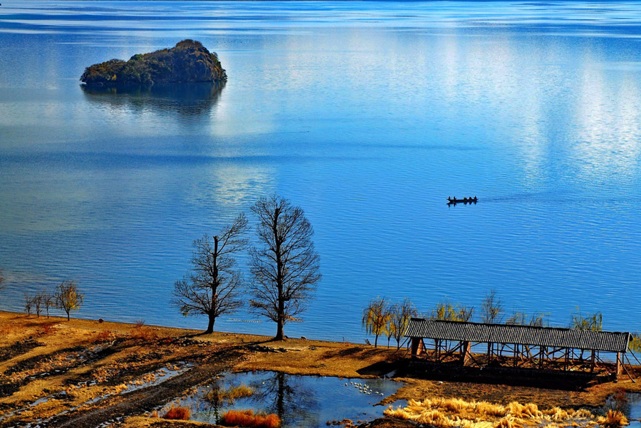 La belleza conmovedora de territorios ocultos chinos-El lago Lugu ...