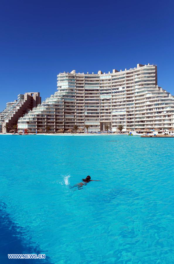 Chile: la piscina más grande del mundo_Spanish.china.org.cn_中国最权威的西班牙语新闻网站