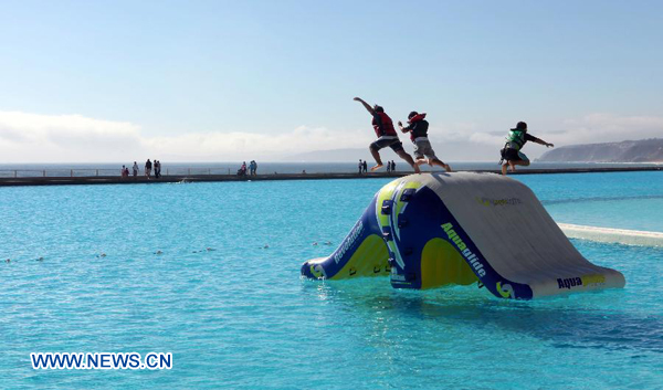 Chile: la piscina más grande del mundo_Spanish.china.org.cn_中国最权威的西班牙语新闻网站