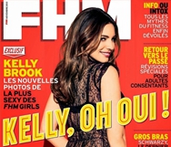 Kelly Brook posa sexy para FHM_Spanish.china.org.cn_中国最权威的西班牙语新闻网站
