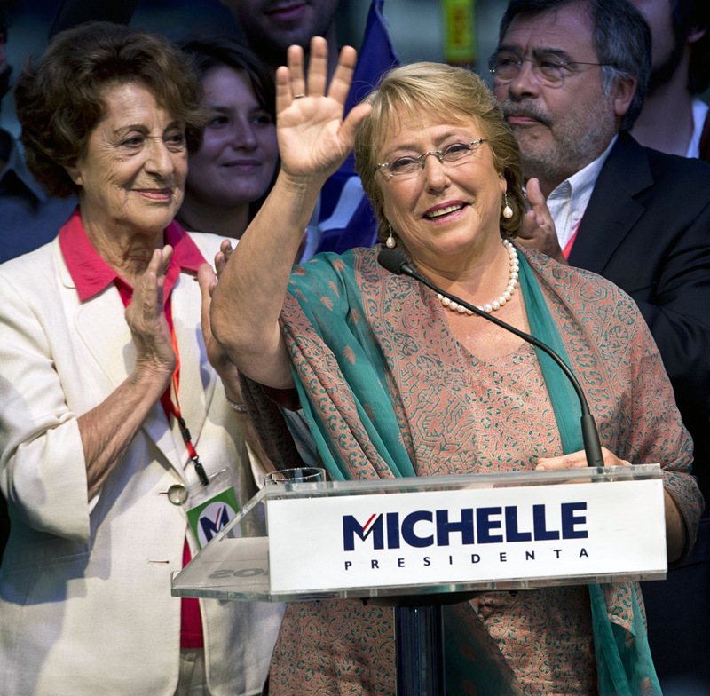 Michelle Bachelet, presidenta electa de Chile_Spanish.china.org.cn_中国最 ...
