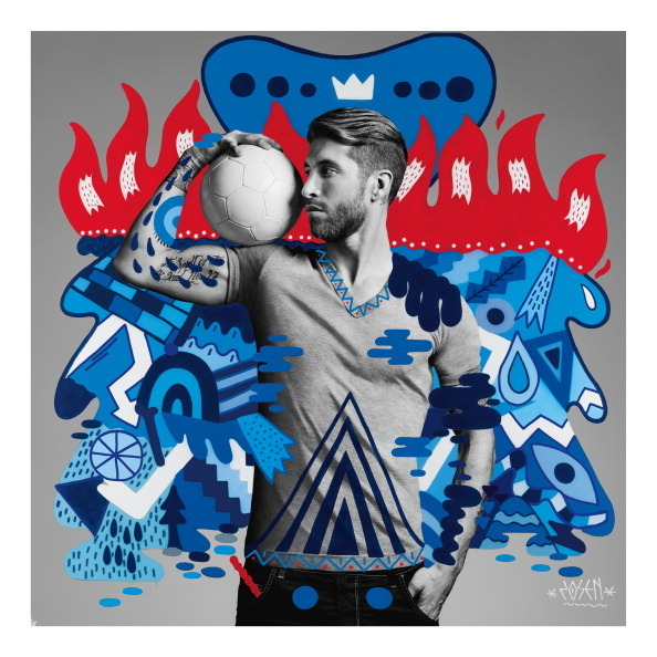 Pepsi lanza carteles de propaganda de los famosos futbolistas posando ...