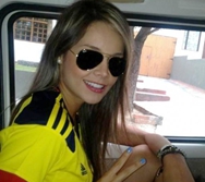 Diez fotos de la bella periodista deportiva colombiana de la Copa ...