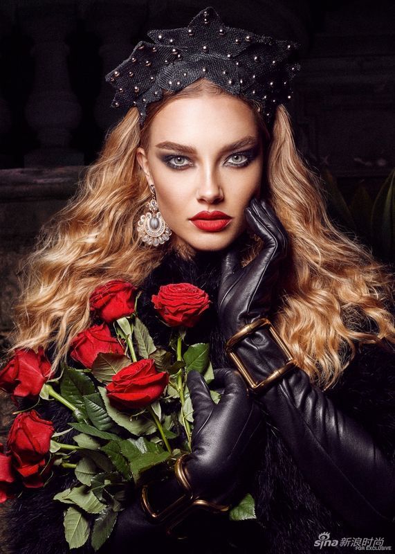 Supermodelo conquista tu amor con sus sexy labios rojos_Spanish.china ...