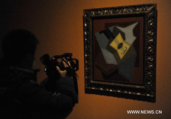 Cubist paintings collected by Telefonica exhibited - China.org.cn