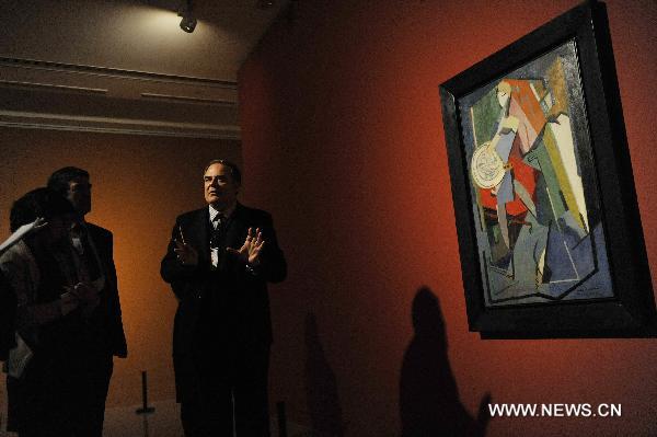 Cubist paintings collected by Telefonica exhibited - China.org.cn