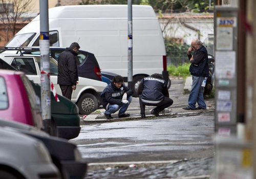 Italian president visits victim of Rome robbery - China.org.cn