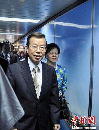 Frank Hsieh Changting starts trip on mainland - China.org.cn