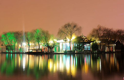 Breathtaking scene of Daming Lake - China.org.cn
