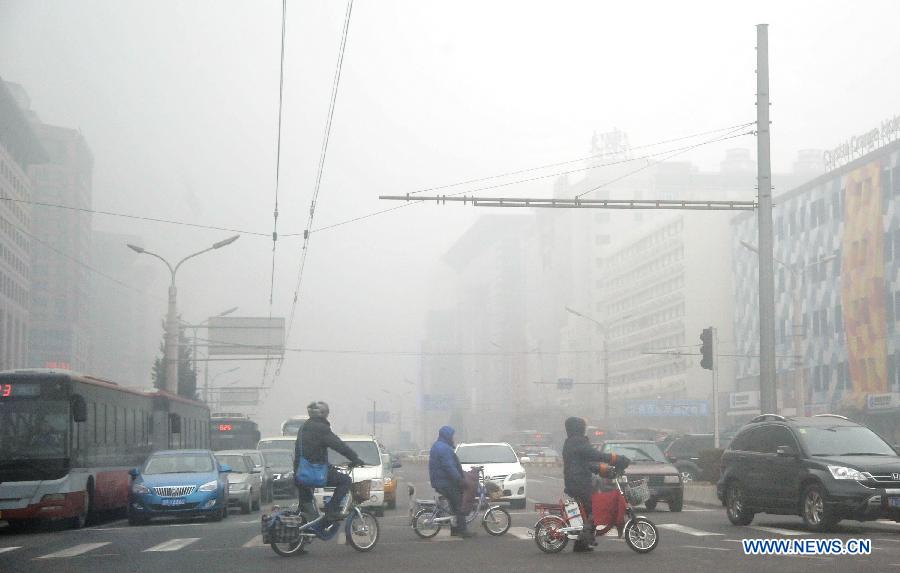 Smog still lingers in Beijing - China.org.cn