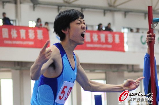 Zhang sets national record in high jump - China.org.cn