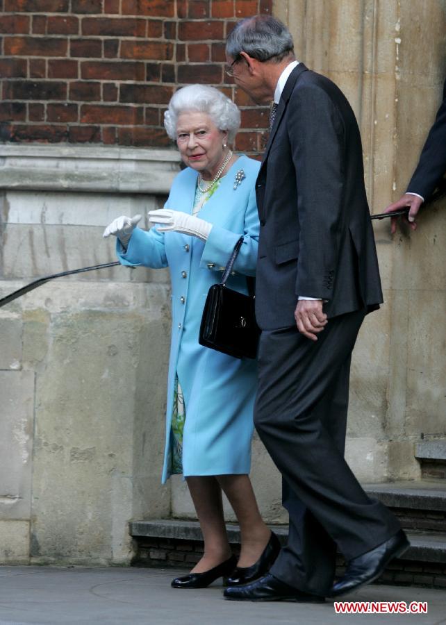 Queen Elizabeth II attends Temple Church Organ rededication- China.org.cn