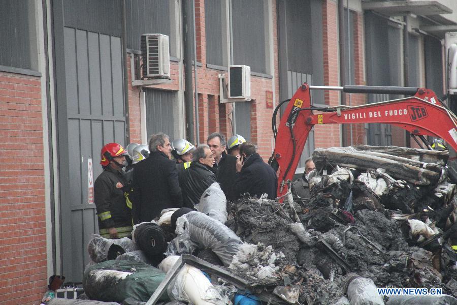 At least 7 Chinese killed in Italy's factory fire- China.org.cn