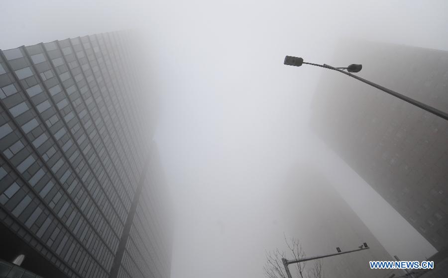 N China's Shenyang issues red alert for heavy fog- China.org.cn