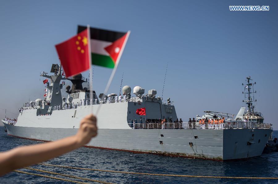 17th Chinese escort naval fleet visits Jordan- China.org.cn