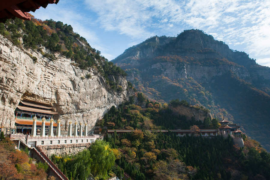 Amazing autumn scenery in Mianshan Mountain - China.org.cn