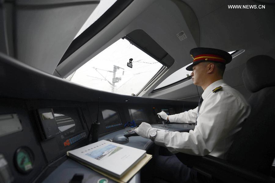 High-speed train test between Hangzhou and Nanchang accomplished- China ...