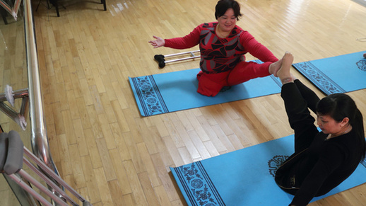 The yoga dream of the disabled- China.org.cn