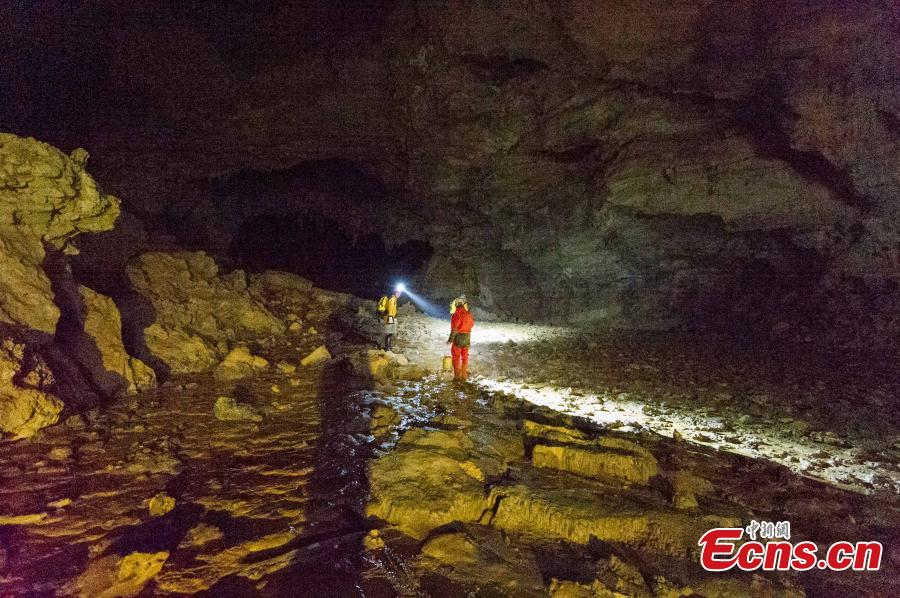 China's longest karst caverns in Guizhou- China.org.cn