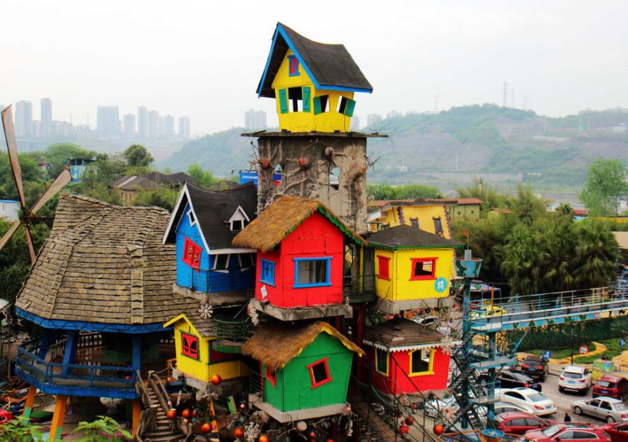 Incredible tree house appears in Chongqing - China.org.cn