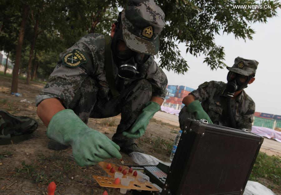 Nuclear biochemical emergency rescue team launch rescue mission in ...