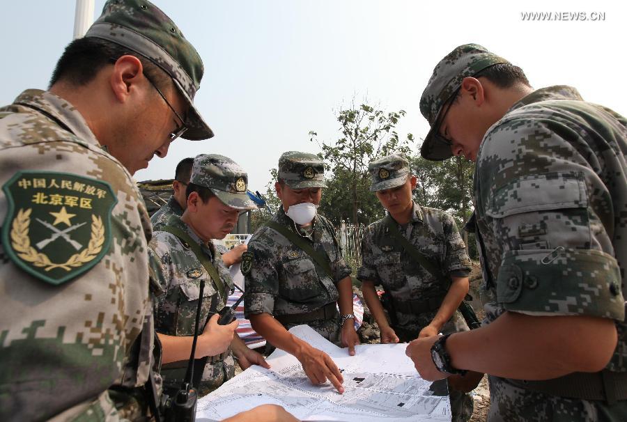 Nuclear biochemical emergency rescue team launch rescue mission in ...