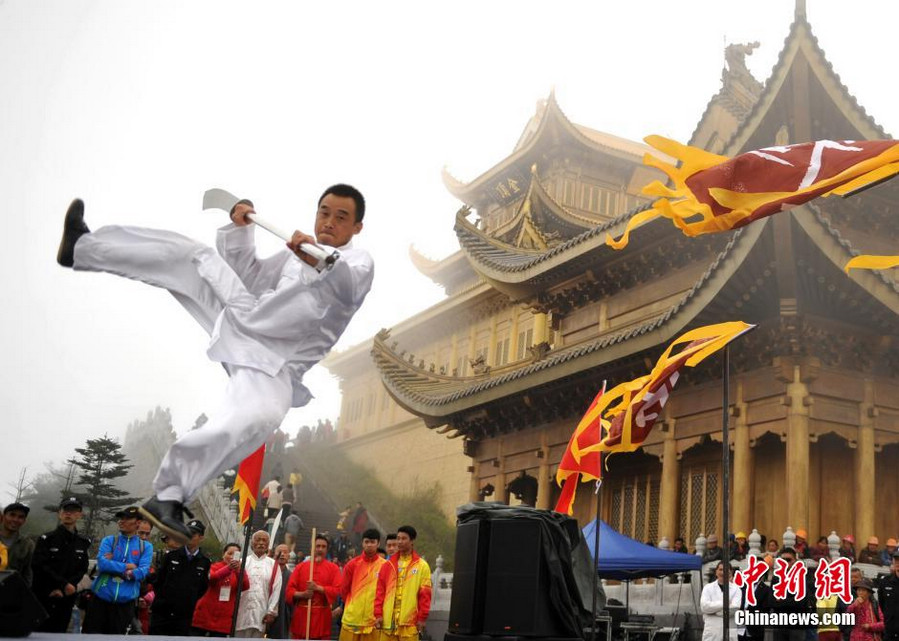 Kung Fu masters offer a grand feast - China.org.cn
