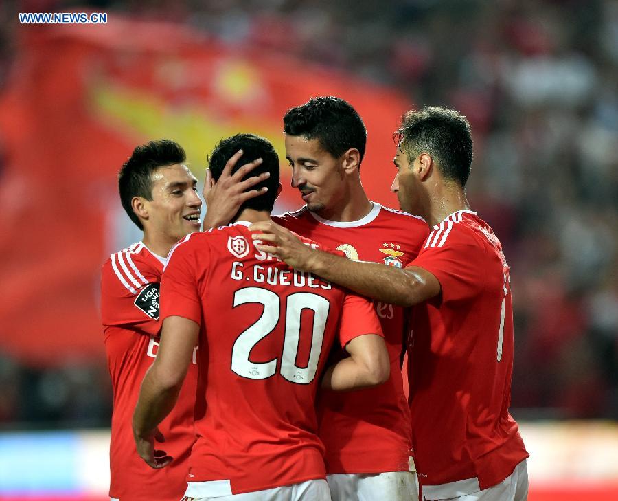 Benfica beats Pacos Ferreira 3-0- China.org.cn
