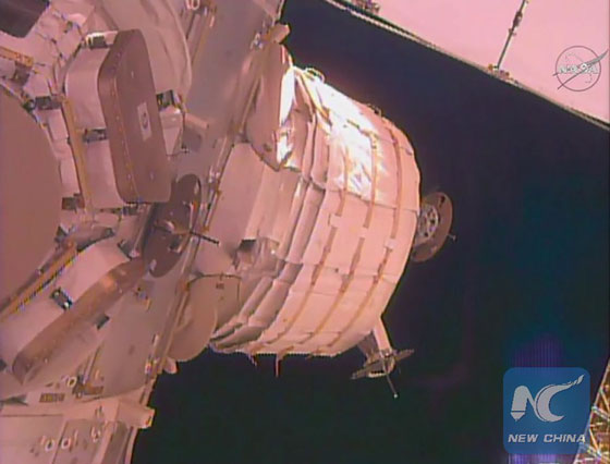 ISS's new space module fails 1st inflation attempt - China.org.cn