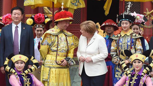 German chancellor visits Shenyang- China.org.cn