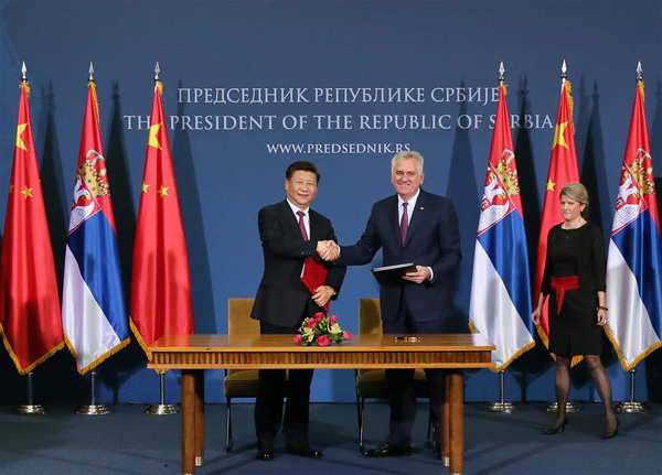 China, Serbia publish blueprint for upgrading partnership - China.org.cn