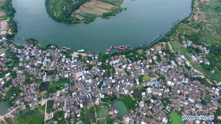Scenery of Yangmei ancient town in Nanning, China's Guangxi - China.org.cn