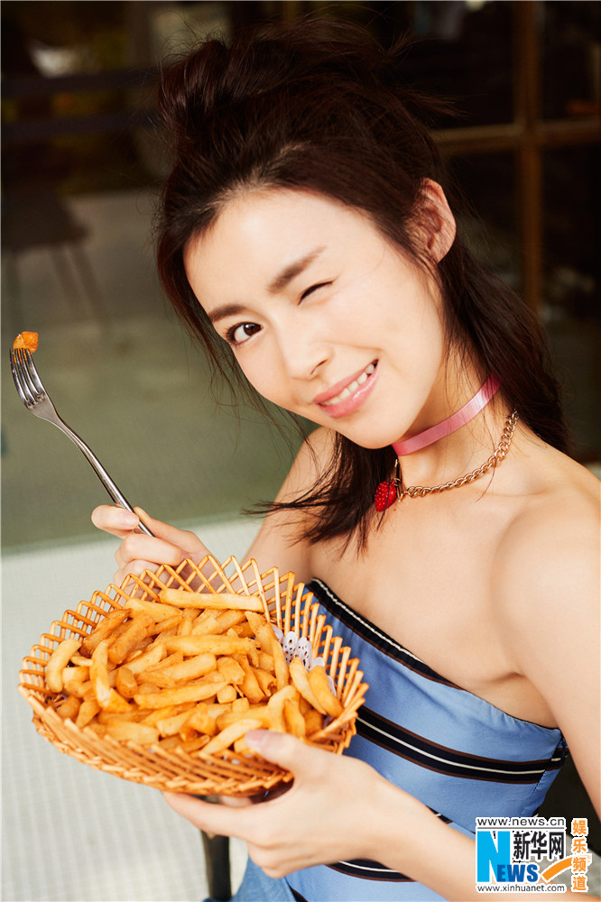 Actress Lu Shan releases fashion shoots- China.org.cn